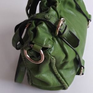 Sondra Roberts | Bags | Sandra Roberts Green Leather Purse | Poshmark